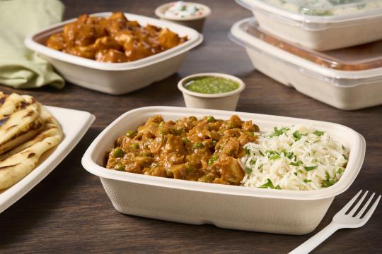 Pulp Ultra® 28 oz Rectangle Container | Sabert